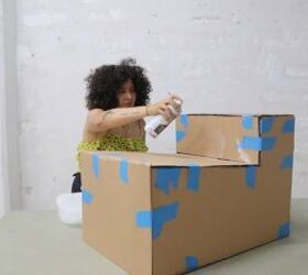 How to Make a Cardboard Chair That Holds Weight & Looks Chic | Hometalk