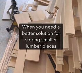 How to Make DIY Lumber Storage in a Few Simple Steps | Hometalk