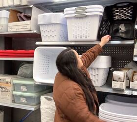 How to Make a Chic Basket Side Table: An Easy DIY With Hidden Storage | Hometalk