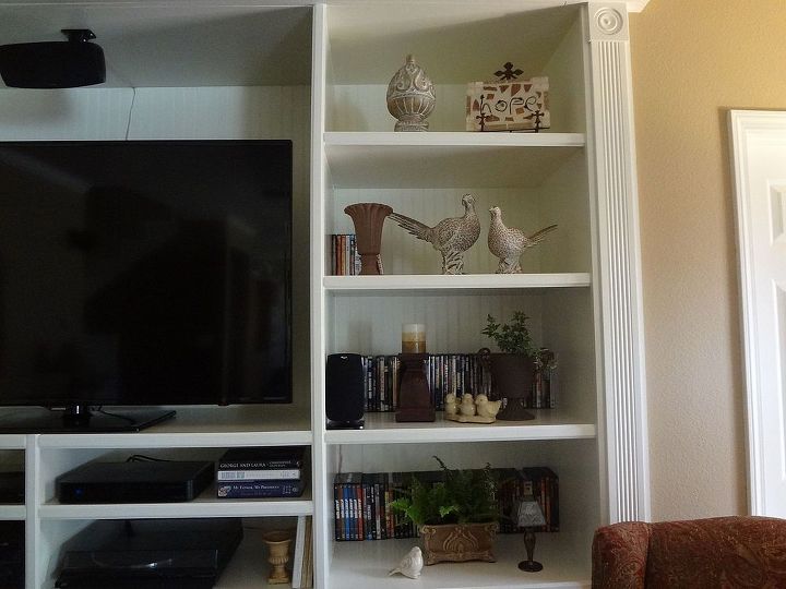 DIY Custom Built In Shelving | Hometalk DIY Custom Built In Shelving | Hometalk