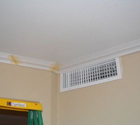 Crown Molding - How do I handle this vent detail? | Hometalk