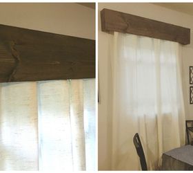 Make an Easy Wooden Cornice | Hometalk