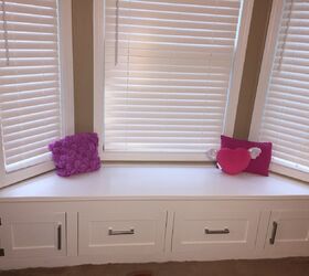 DIY Built-in Window Seat With Drawer and Cabinet Storage | Hometalk