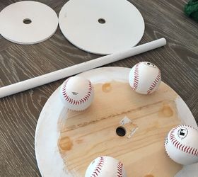 DIY Tiered Baseball Snack or Cupcake Display Stand | Hometalk