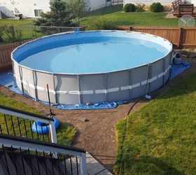 Making an Outdoor Oasis Around Your Intex Pool | Hometalk