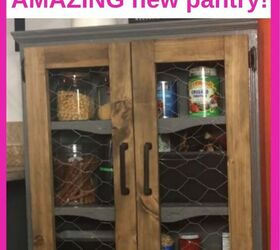 DIY Pantry: Turn an old bookcase into an AMAZING new pantry! (video ...