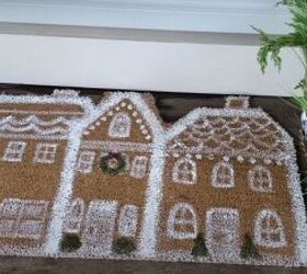 Make a Festive DIY Christmas Doormat to Welcome Your Guests | Hometalk